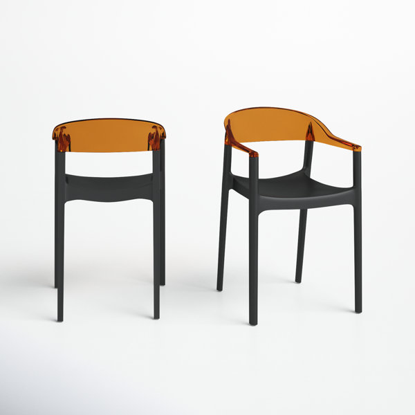 AllModern Stella Stacking Patio Dining Armchair & Reviews | Wayfair